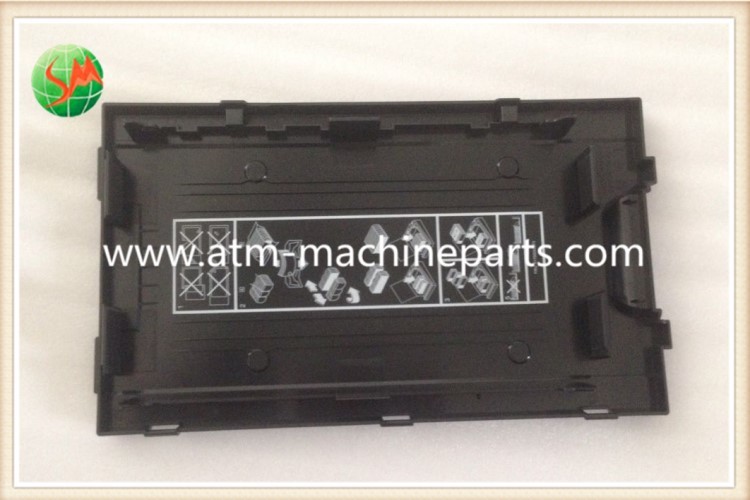 ATM Spare Parts Cassette Lip / Cassette Top Cover Black 01750042975 ...